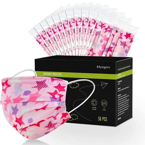 Accessories | 5 Pack Kids Star Face Masks | Poshmark